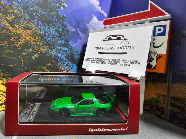 Ignition Models Mazda RX-7 (FC3S) Amemiya Green Metallic – JDM Diecast ...