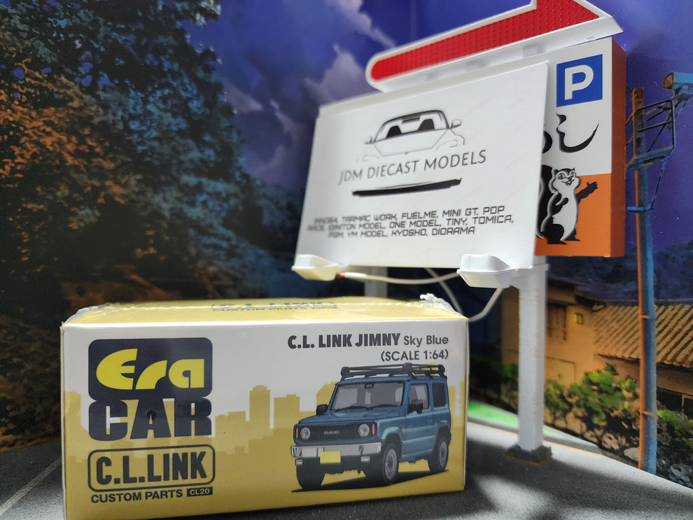 Era Car Suzuki Jimny C.L.LINK Sky Blue CL20 – JDM Diecast Models