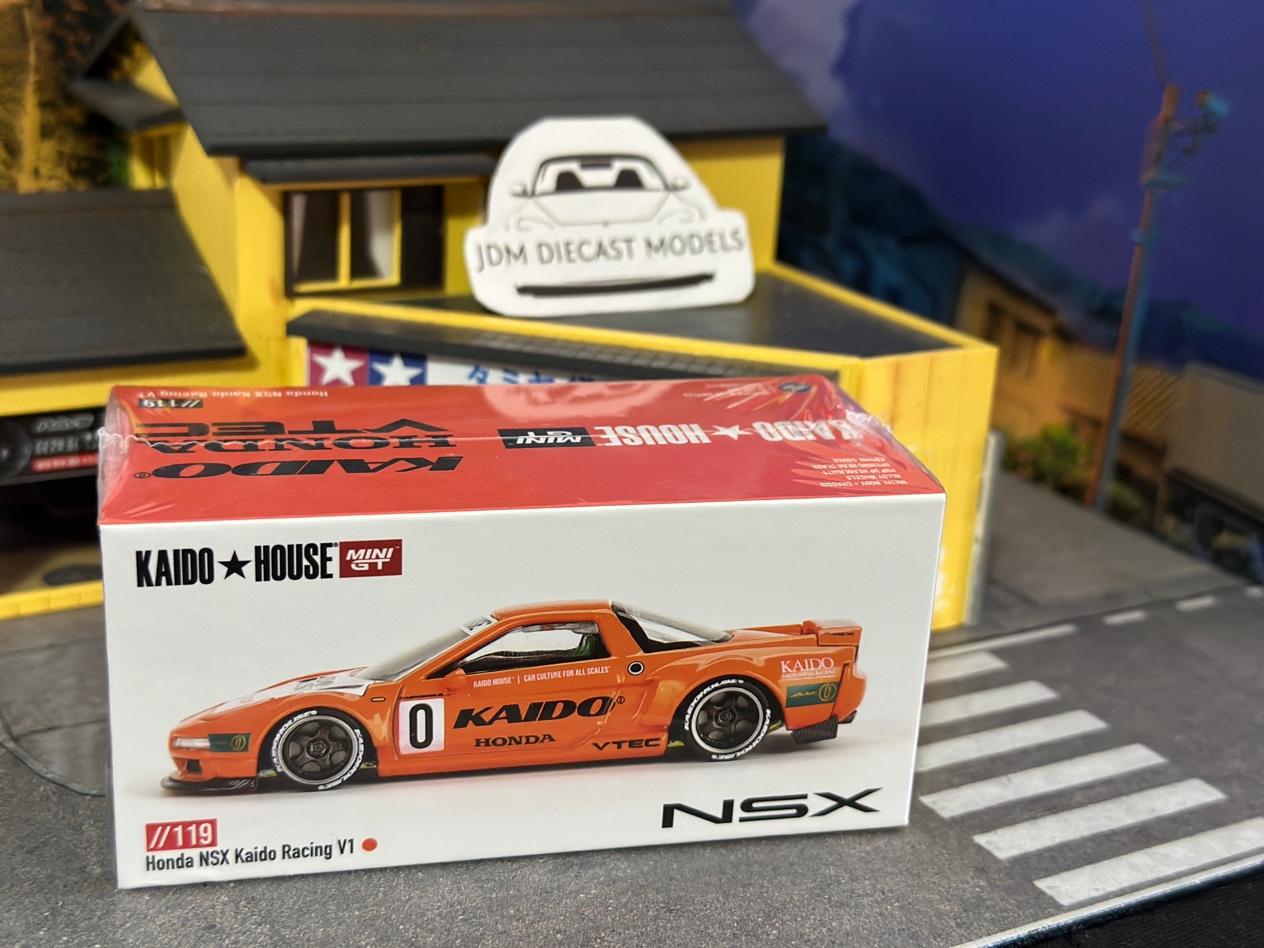 Kaido House Honda NSX Kaido Racing V1 Orange – JDM Diecast Models