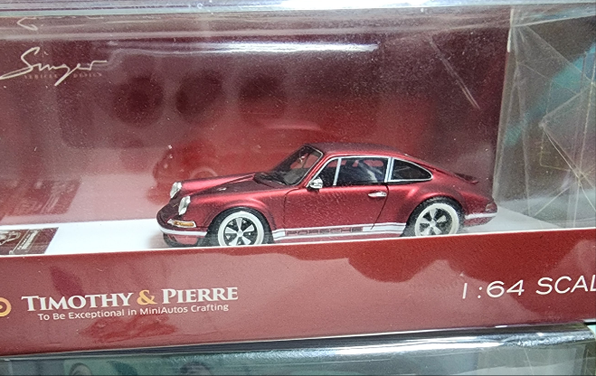Timothy & Pierre Singer Vehicle Porsche 911 (964) Matt Red Resin Limit ...