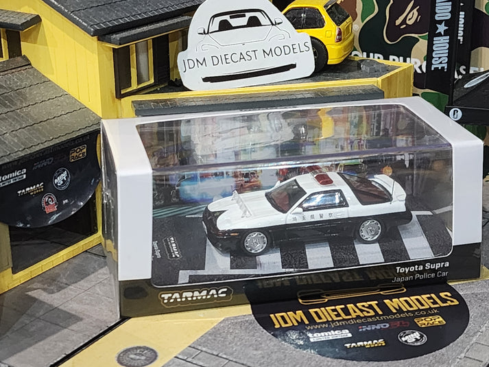 Tarmac Works Toyota Supra - Japan Police Car – JDM Diecast Models